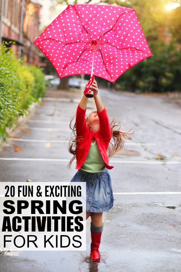 20 spring activities for kids